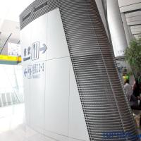 China Silver Grey RAL9006 3mm Metal Column Covers , Stainless Steel Column Wraps for sale