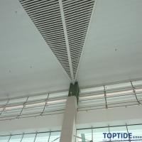 China Customized Beautifully Shaped Aluminium Profile Suspended Frame Metal Baffle Strip Plank for sale