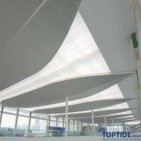 China Customized Beautifully Shaped Aluminium Profile Suspended Frame Metal Baffle Strip Plank for sale