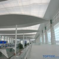 China SONCAP Approve 1.5mm Metal Decorative Ceiling Tiles For Hotel Hall for sale