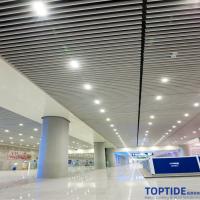 China SONCAP Approve 1.5mm Metal Decorative Ceiling Tiles For Hotel Hall for sale