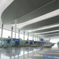 China SONCAP Approve 1.5mm Metal Decorative Ceiling Tiles For Hotel Hall for sale