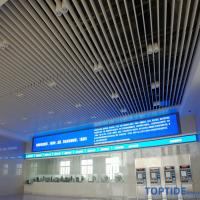 China SONCAP Approve 1.5mm Metal Decorative Ceiling Tiles For Hotel Hall for sale