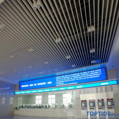 China SONCAP Approve 1.5mm Metal Decorative Ceiling Tiles For Hotel Hall for sale