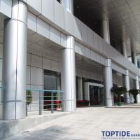 China CTC Approval Multifunctional Architectural Metal Column Covers Silver for sale