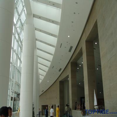China Weather Resistance Wearable 4mm RAL9016  Metal Column Covers No Fading for sale