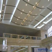 China Wave Like Curved Aluminium Honeycomb Panel Decorative Suspended Sandwich Ceiling Boards for sale