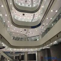 China Protective Trapezoid 2.5mm RAL9016 Aluminum Decorative Panel Champagne for sale