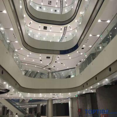 China Protective Trapezoid 2.5mm RAL9016 Aluminum Decorative Panel Champagne for sale