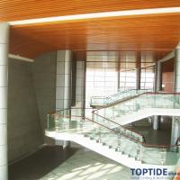 China Suspended SONCAP 150mm Metal Baffle Ceiling For Building Decoration for sale
