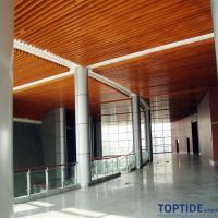 China Suspended SONCAP 150mm Metal Baffle Ceiling For Building Decoration for sale
