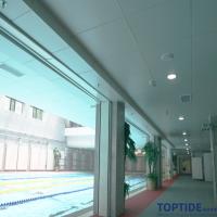 China PVDF Painted 3mm Decorative Suspended Ceiling Tiles , Cloud Ceiling Panels for sale