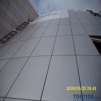 China PVDF Painting Aluminium Building Cladding Covers Customized Dirtproof Stainless Steel Facade for sale