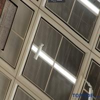 China Suit For Railway Station Decoration 800×800 Metal Expended Mesh Aluminium Suspended Ceiling for sale