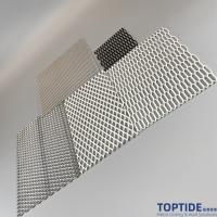 China Suit For Railway Station Decoration 800×800 Metal Expended Mesh Aluminium Suspended Ceiling for sale