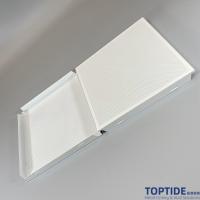 China Waterproof And Fireproof  Plain Decorative Clip In 800×800 Aluminum Ceiling Sheets for sale