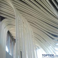China Wholesale Interior Decorative Sound Absorbing Metal Baffle Ceiling System with different designs for sale