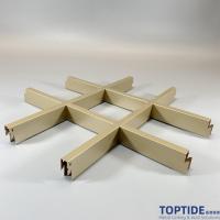 China Aluminum SONCAP  Professional 1.0mm Decorative Bronze Aluminum Ceiling Grid for interior or exterior decoration for sale