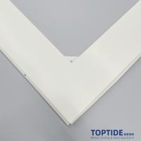 China Integrated Open For Light Or Perforation Aluminium Suspended Ceiling Tiles 800×800 With CE Certification for sale