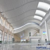 China False Decorative Indoor Or Outdoor Aluminum Linear Ceiling for sale