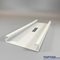 China Wind Resistance 135mm Aluminium Ceiling Board External Linear Metal Ceiling for sale