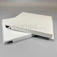 China Removable Aluminum Suspended Metal Windproof Decorative Acoustic Ceiling Board for sale