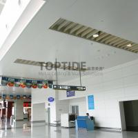 China Aluminium decorative Suspended Custom Ceiling Panel With Secondary Frame Ceiling for sale