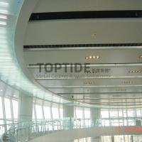 China Rectangular Punching Steel / Aluminum Hook On Suspended Metal perforated False Ceiling for sale