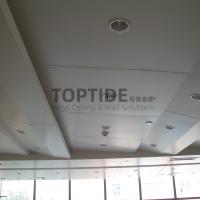 China Building Decorative 2 X 2 Acoustic Aluminum suspended Ceiling Tiles for sale