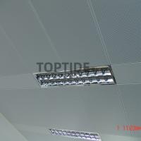 China Mall Decorative Suspended Perforated Aluminum Metal Ceiling  Panels for sale