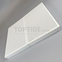 China Foyer Wall Ceiling Decorative Metal Hall Suspended Flat Steel Plate Washable Drop Ceiling Tiles for sale