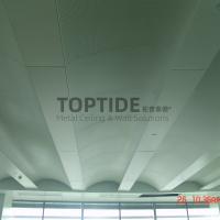 China Acoustic Absorption Coefficient Punching Aluminum Metal 2 X 4 Acoustic Ceiling Tiles for sale