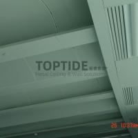 China Pop Acoustic Clip in Ceiling System With Round Straight Waterproof Drop Ceiling Tiles for sale