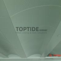 China Metal Clip In Ceiling System Decorative Suspended Snap Lock Ceiling Tiles for sale