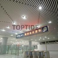 China Modern Hanging Aluminum Design Building Material Strip Ceiling for sale
