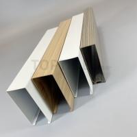 China Modern Hanging Aluminum Design Building Material Strip Ceiling for sale