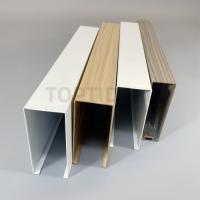 China Decorative Aluminum Silver Grey Linear Suspended Ceiling Grid Systems for sale
