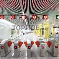 China Aluminum Ceiling Strips Gloss Building Ceiling Wall Decor Material for sale