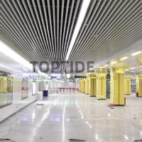 China Aluminum Ceiling Strips Gloss Building Ceiling Wall Decor Material for sale