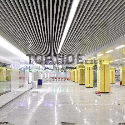 China Aluminum Ceiling Strips Gloss Building Ceiling Wall Decor Material for sale