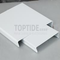 China White Aluminium C Shape Strip Ceiling Decoraitve Ceiling Tile Suspension System for sale