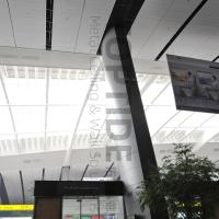 China Acoustic Metal False Ceiling Suspension System Aluminum Profile Linear Baffle Ceiling for sale