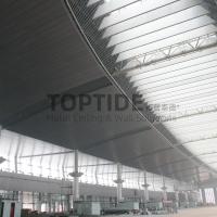 China Commercial Building Decorative False Ceiling Grid Tiles Aluminium Linear Metal Ceiling for sale
