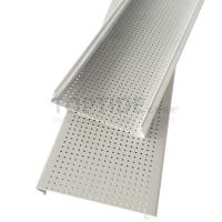 China Commercial Building Decorative False Ceiling Grid Tiles Aluminium Linear Metal Ceiling for sale