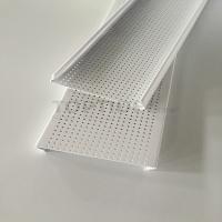 China Commercial Suspended Metal Linear Ceiling ISO Continuous Drop Ceiling Metal Grid for sale