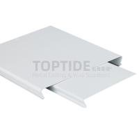 China Aluminum S Shape Linear Baffle Strip Decorative noise cancelling ceiling Board for sale