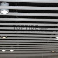 China Decorative Aluminium Profile Suspended 50mm Metal Round Tube Noise Cancelling Ceiling Panels for sale