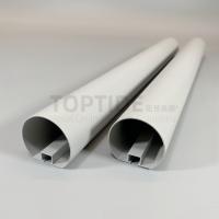 China Decorative Aluminium Profile Suspended 50mm Metal Round Tube Noise Cancelling Ceiling Panels for sale