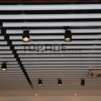 China Suspended Aluminum Linear Round Pipe Building Metal Panel Cladding Systems for sale