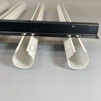China Random Holes Aluminum Acoustical Linear Perforated Ceiling Tiles for sale